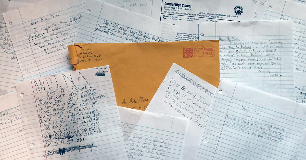 We got the coolest “fan mail” ever | The Way to Andina